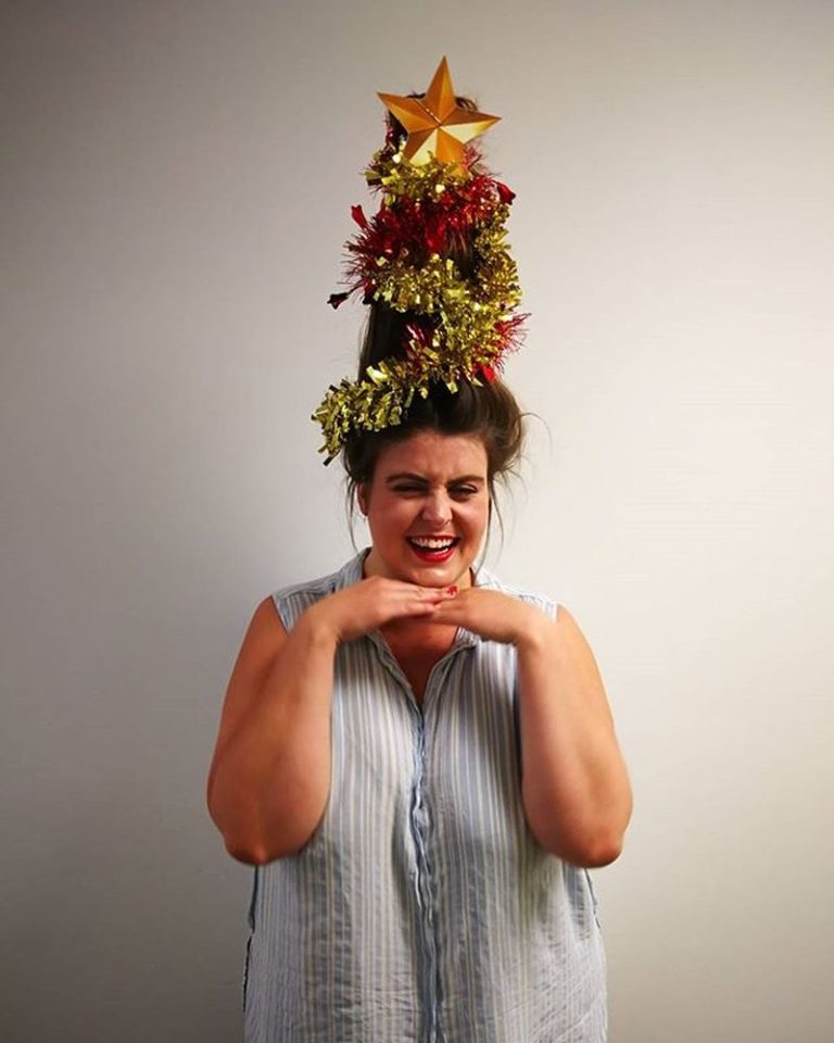 Tu peux demander désormais la coupe Sapin de Noël à ton coiffeur ...