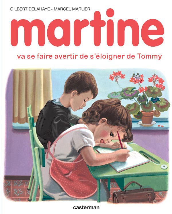 La série de livres Martine avec des titres en lien avec le retour à l ...