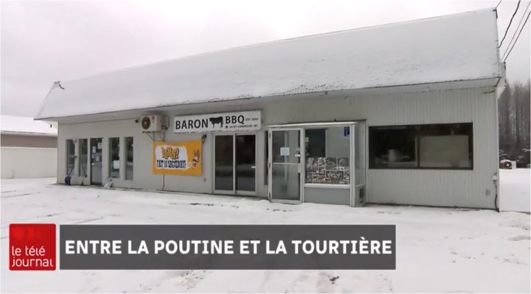 La Tourtine du Saguenay un mélange de tourtière avec du fromage en ...