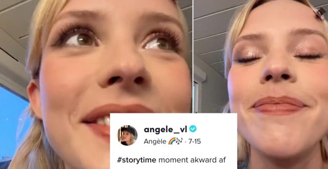 La chanteuse Angèle raconte une histoire gênante et comique