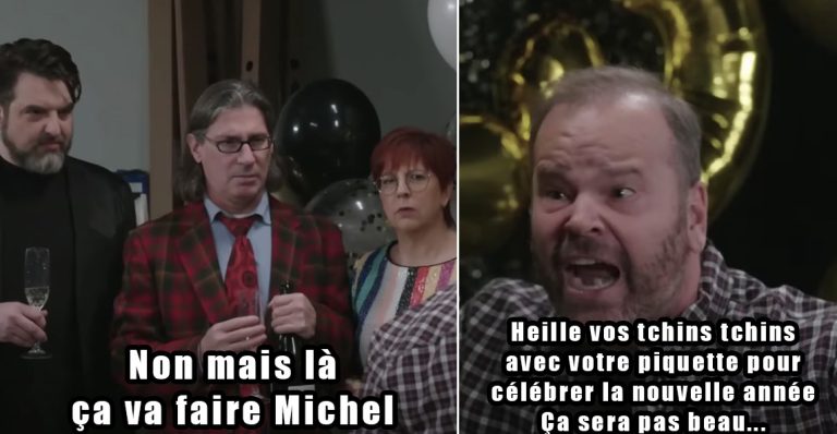 La vidéo de Michel Charette qui pète complètement sa coche à Infoman