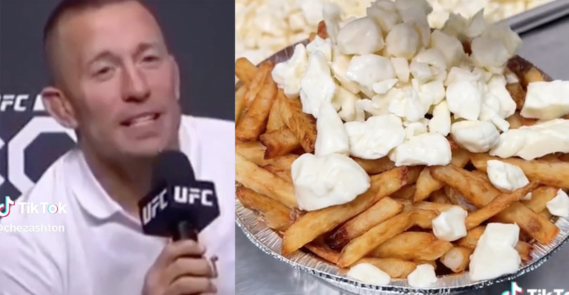 Georges Saint Pierre Dit O Se Trouve La Meilleure Poutine Au Qu bec Georges Saint Pierre Dit O Se Trouve La Meilleure Poutine Au Qu bec