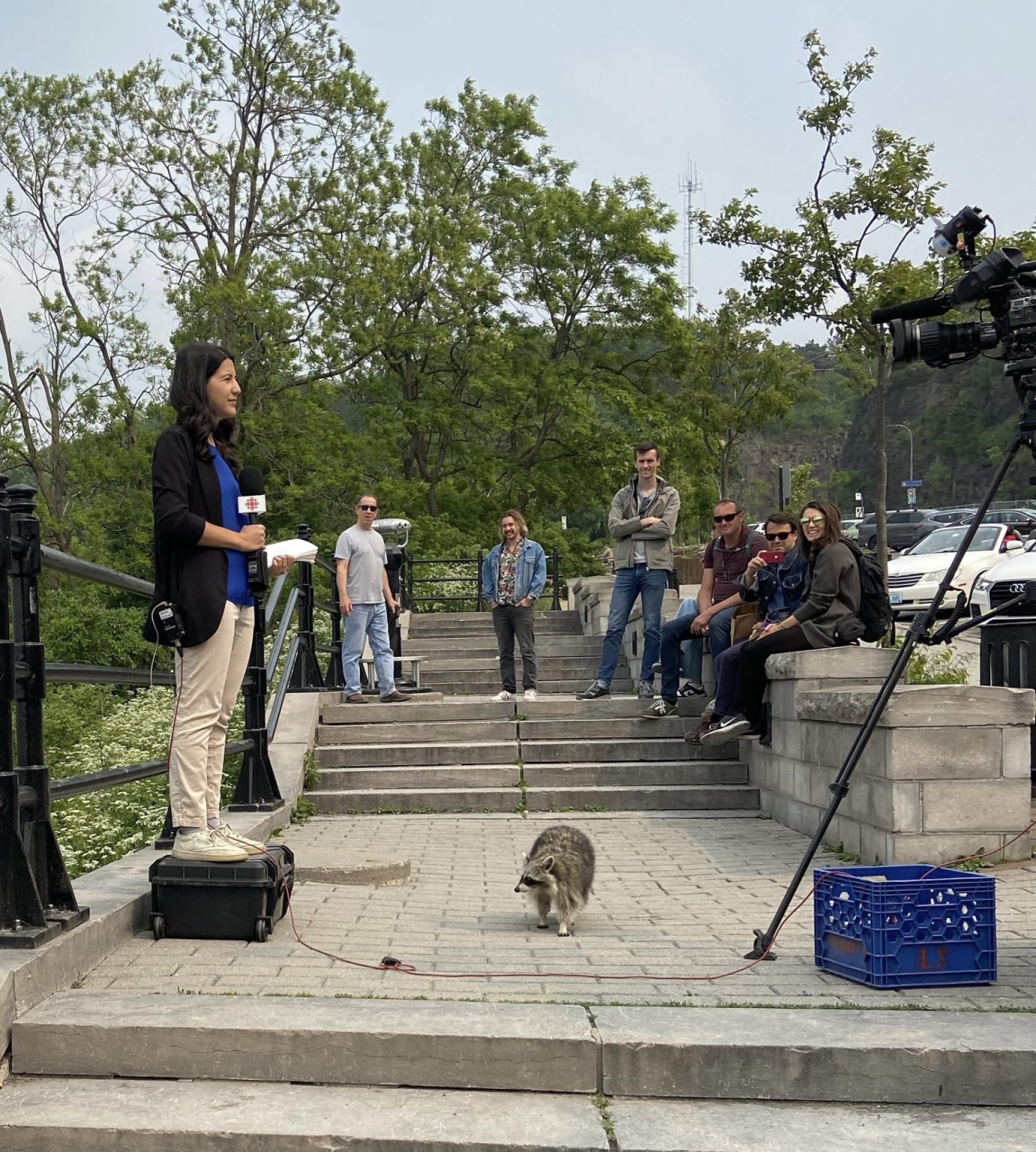 La journaliste Marie Isabelle Rochon a eu toute une surprise à ses ...