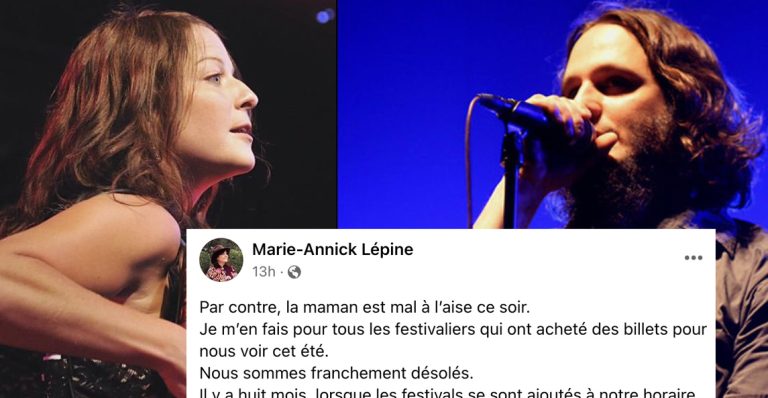 Marie-Annick Lépine des Cowboys Fringants fait un touchant message ... Marie-Annick Lépine des Cowboys Fringants fait un touchant message ...