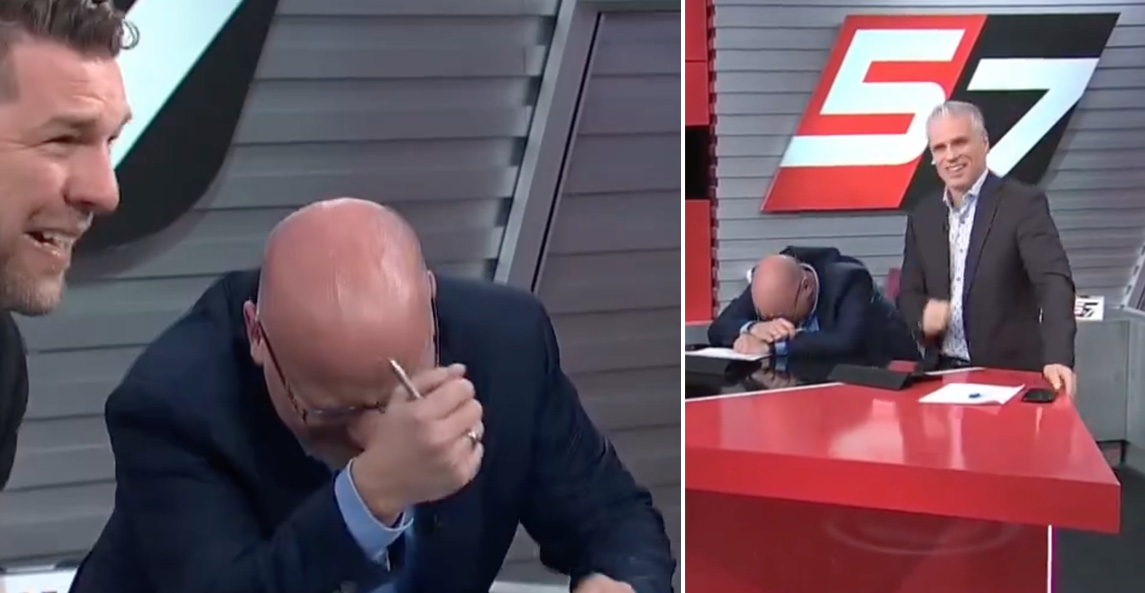 L'animateur Yanick Bouchard de RDS perd le contrôle en ondes