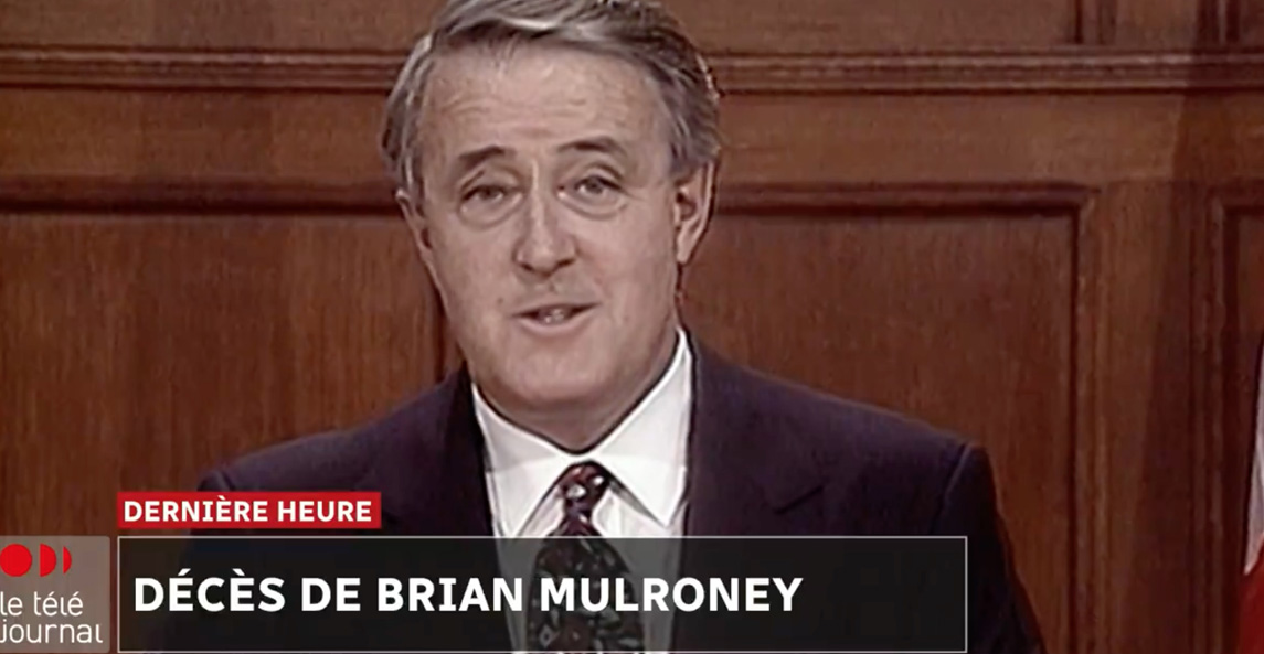 Brian Mulroney est décédé à 84 ans Brian Mulroney est décédé à 84 ans