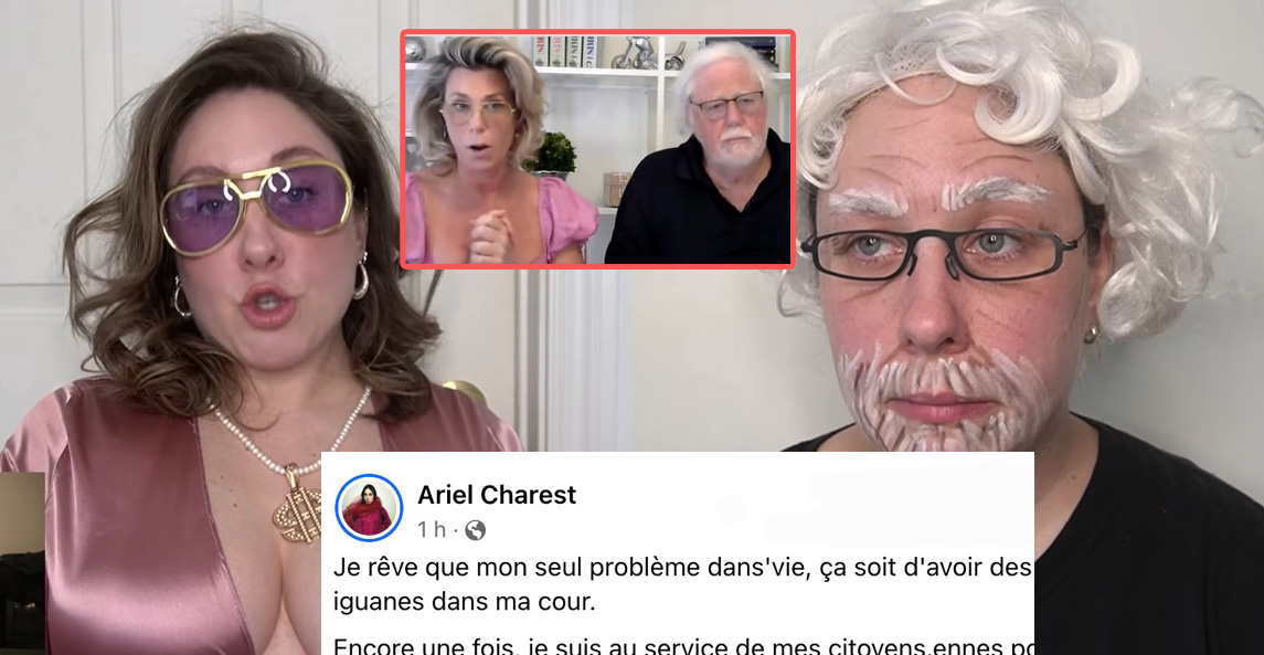 Ariel Charest fait une parodie incroyable de la vidéo de Réjean ...