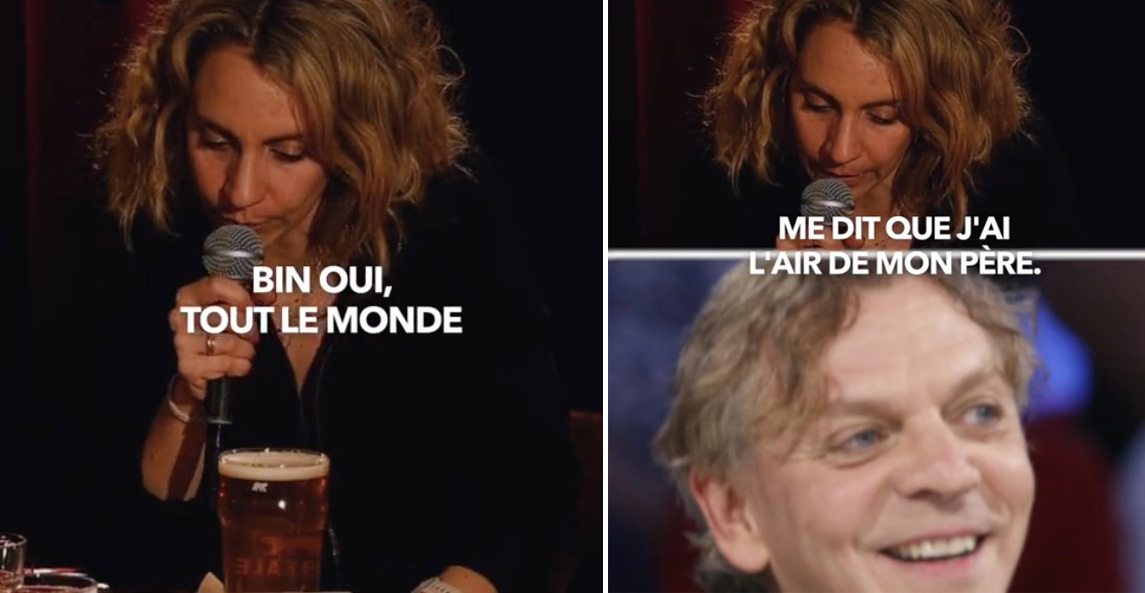 Léane se fait toujours dire qu'elle ressemble à son père Marc Labrèche