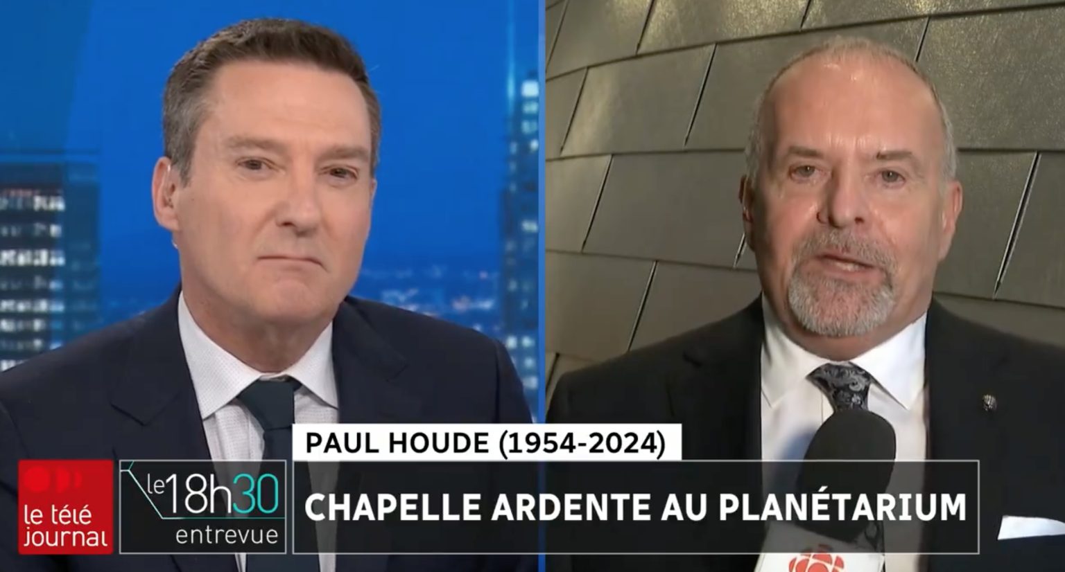 Pierre Houde a vécu une expérience humaine hors du commun à la chapelle ...