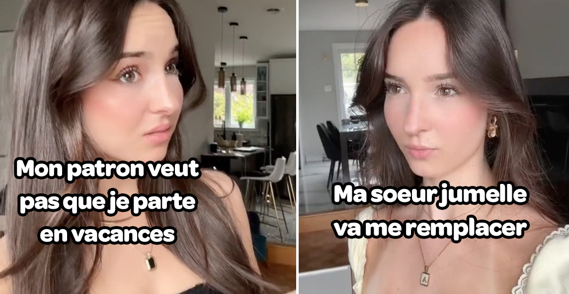 Une influenceuse utilise sa soeur jumelle pour partir en vacances