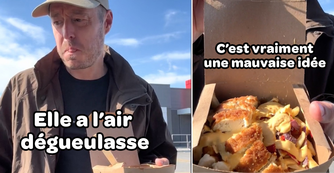 Oli Primeau détruit la nouvelle poutine nacho du Mcdo