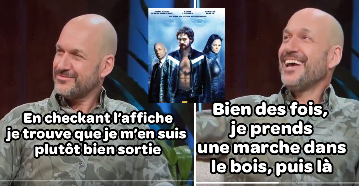 Martin Matte célèbre les 17 ans de Nitro en commentant l'affiche du film