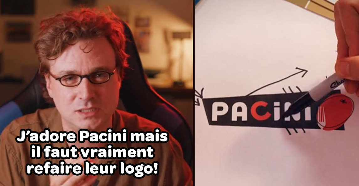 Arnaud Soly refait le logo des restos Pacini et le résultat est percutant