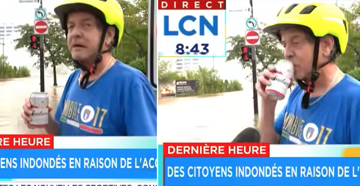 L'homme de Verdun qui boit sa bière à 8h43 du matin à LCN est la ...