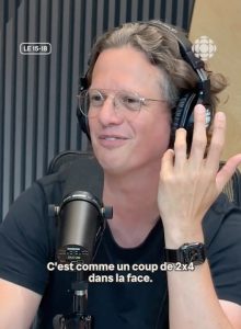 Pierre-Yves McSween parle du choc de son renvoi du 98,5 FM