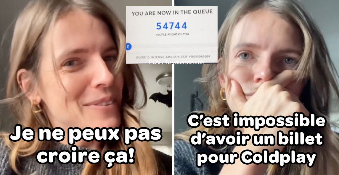 Cette animatrice explique que c'est impossible d'avoir un billet pour ...
