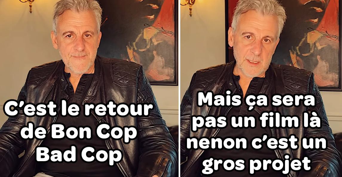 Patrick Huard dévoile un nouveau projet concernant Bon Cop Bad Cop ...