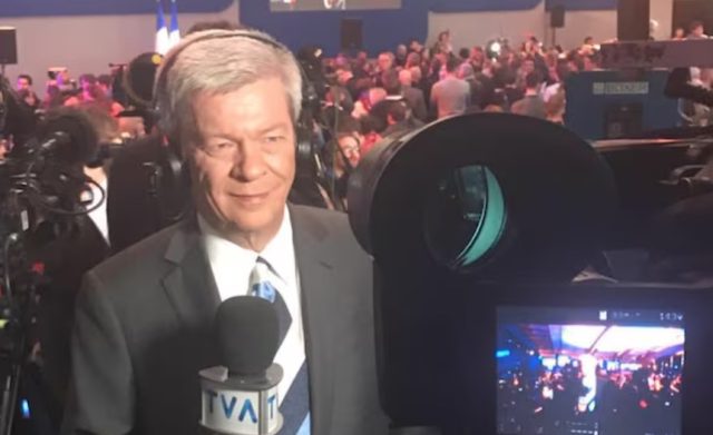 Le chroniqueur de TVA Luc Lavoie a été arrêté