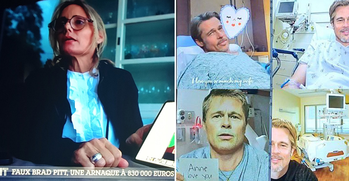 Elle se fait escroquer de plus d'un million de dollars en pensant parler à Brad Pitt