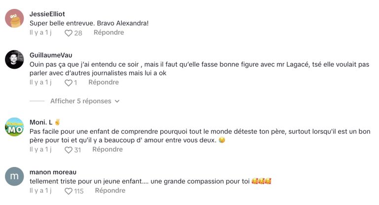 Alexandra Mongeau, la fille de Mom Boucher, parle de son enfance ...