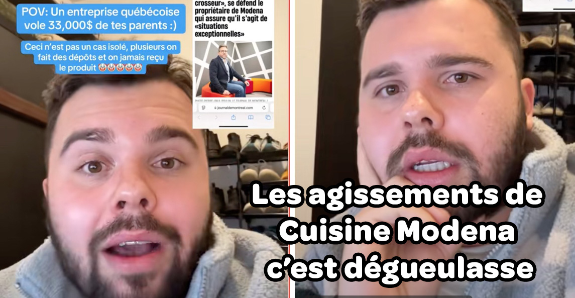 L'influenceur Brendan Mikan pète sa coche sur les cuisines québécoises ...