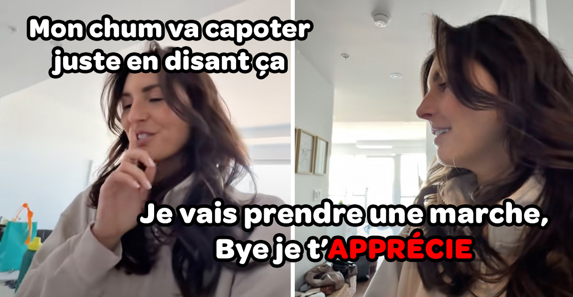 Sabrina Bouchard d'OD niaise son chum avec le trend Je t'apprécie
