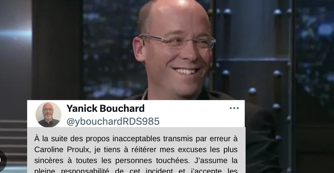 Yanick Bouchard démissionne du 98,5 FM à la suite de sa controverse