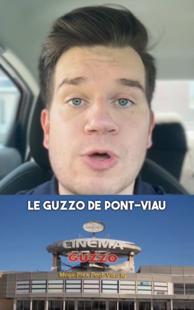 Ce TikTokeur nous explique ce qu'il va arriver du gros cinéma Guzzo à Laval
