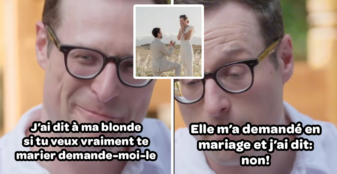 Louis T a dit non à la demande en mariage de sa blonde et les ...