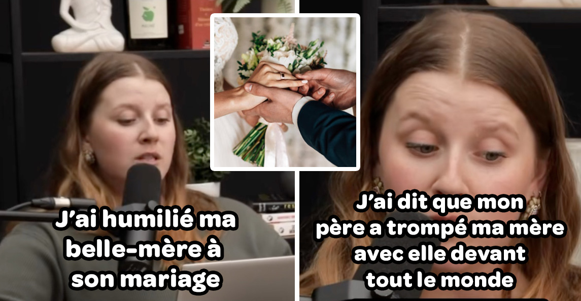 Une fille au Québec lit un témoignage d'un mariage qui tourne mal ...