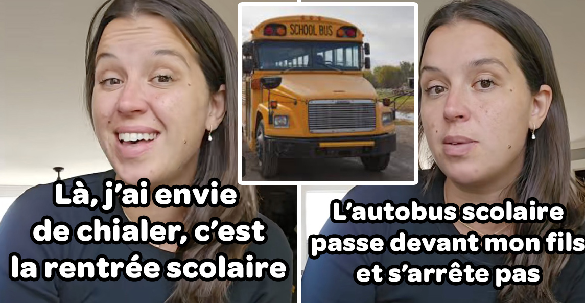 Une maman au Québec n'en revient pas d'un chauffeur d'autobus scolaire