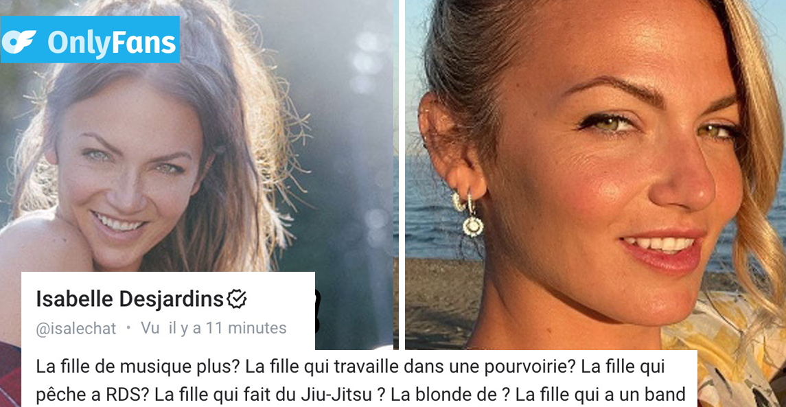Isabelle Desjardins est désormais sur OnlyFans - Petit Petit Gamin