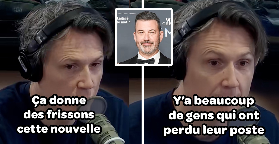 Simon Olivier Fecteau donne son opinion sur la saga Jimmy Kimmel
