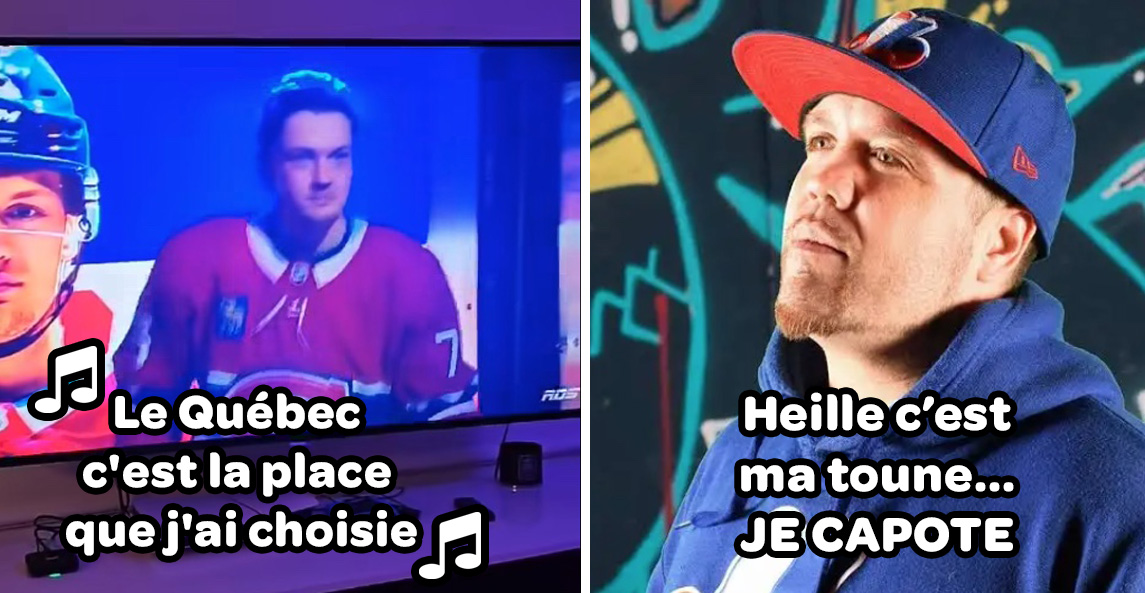 Sir Pathétik capote que Zachary Bolduc soit entré sur la patinoire du ...