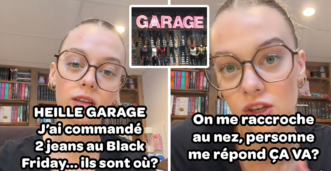 Une fille au Québec en colère car elle n'a jamais reçu sa commande de ...