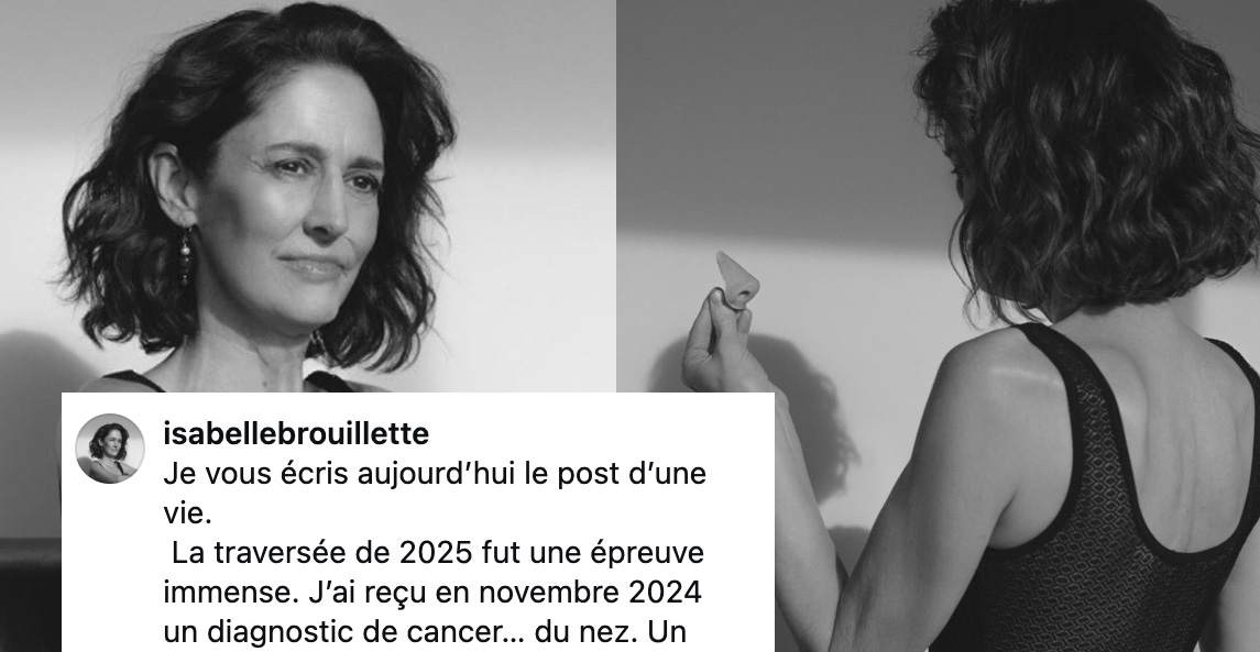 La comédienne Isabelle Brouillette publie un message profondément ...